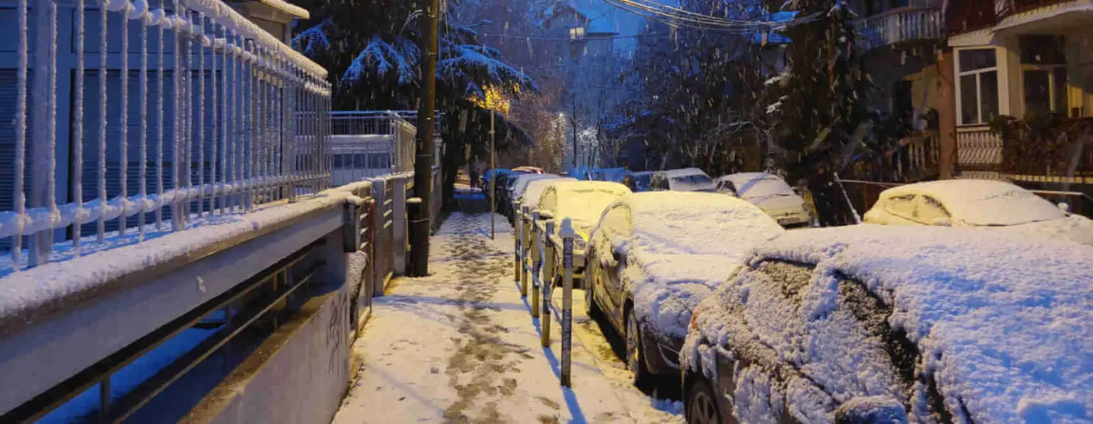 First Snow Falls in Belgrade This Winter - Be in Belgrade